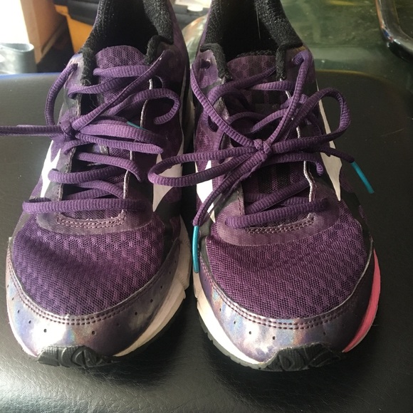 Mizuno | Shoes | Purple Mizuno Wave Rider 7 Tennis Shoe | Poshmark